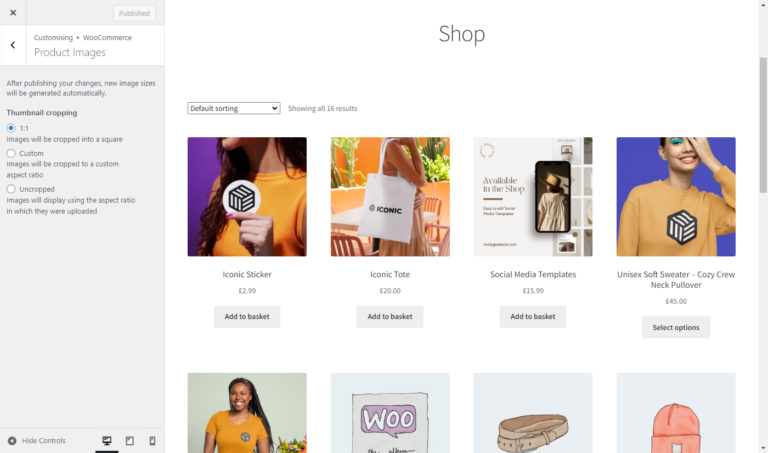 How to Manage WooCommerce Product Image Sizes in 2026 - Iconic